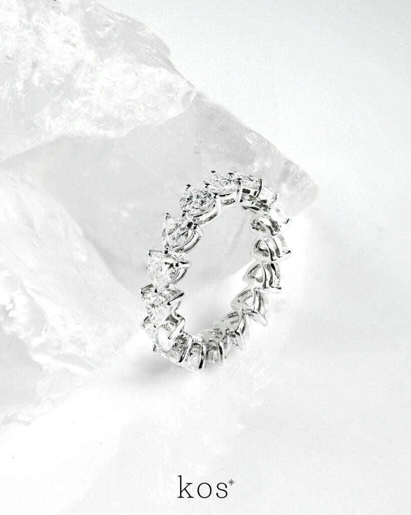 แหวนหมั้นเพชร แหวนแต่งงานคุณภาพสูง มีใบเซอร์ | KOS Jewelry